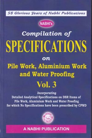 Nabhi Compilation CPWD Specifications in 3 Vol. Edition 2024 - Aggarwal ...