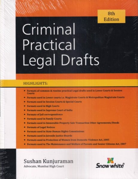 Snow White Criminal Practical Legal Drafts by Sushan Kunjuraman Edition ...
