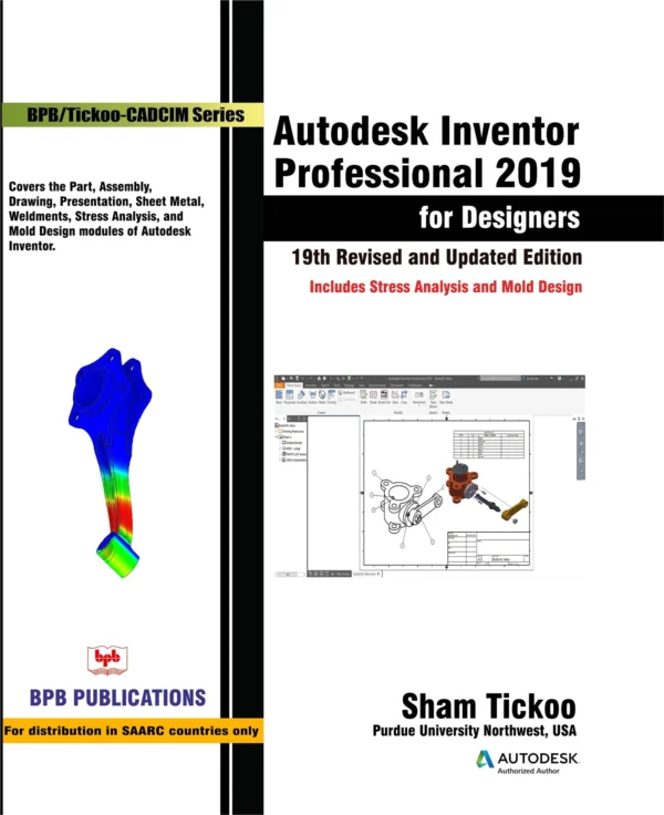 BPB Publication Autodesk Inventor Professional 2019 for Designers ...