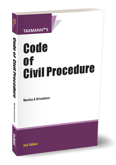 "Taxman Code of Civil Procedure By Monika A Srivastava Edition 2025 ...
